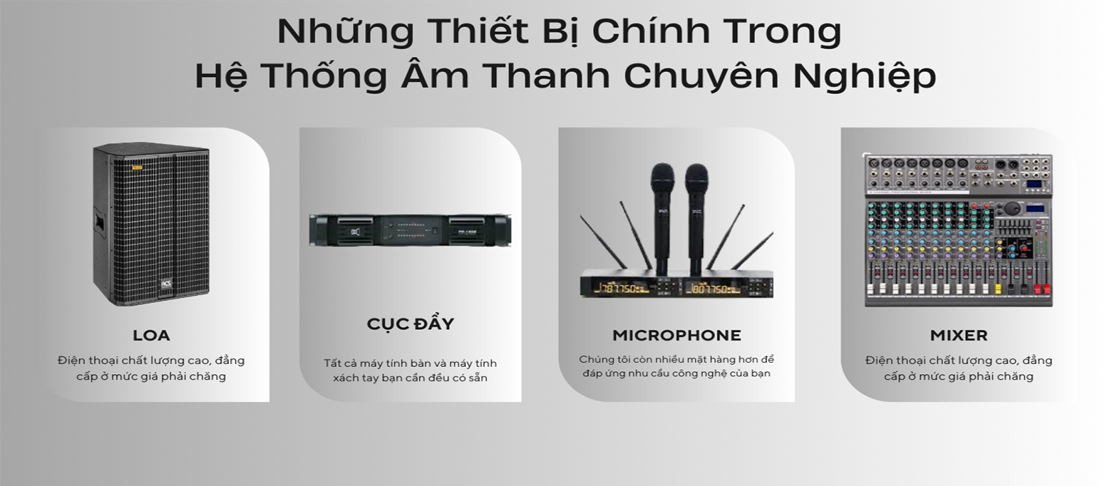 ACS AUDIO | Nhà Phân Phối Thiết Bị Âm Thanh Hàng Đầu Việt Nam